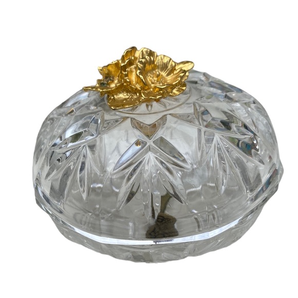 RCR | Storage & Organization | Vintage Rcr Crystal Rock Genuine Lead ...